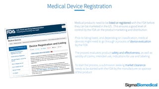 Medical device regulations 510k | PPTX