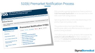 Medical device regulations 510k | PPTX