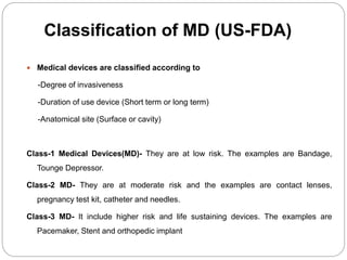 Medical device regulatory ppt | PPTX