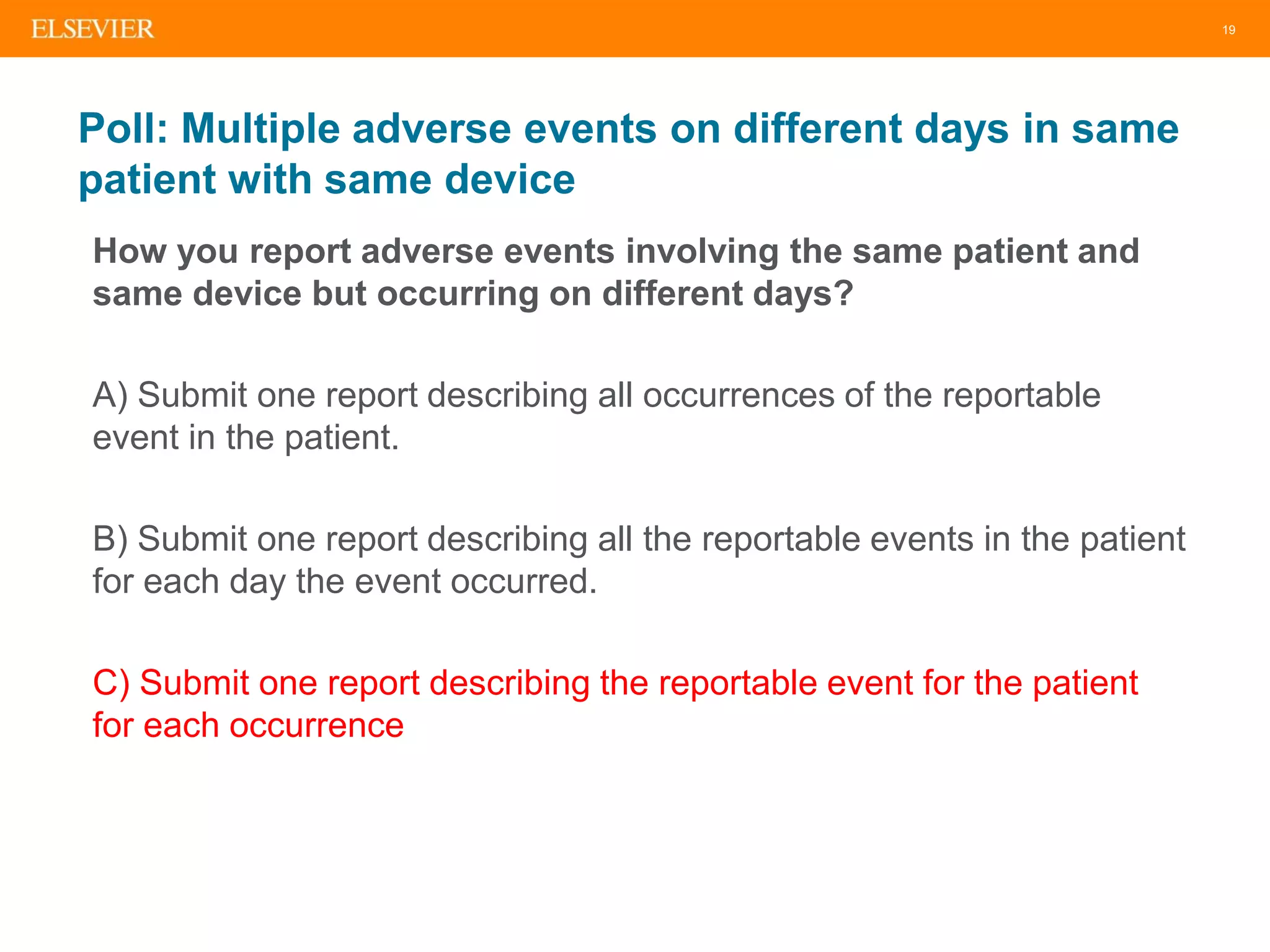 Medical device reporting 27 sep2016 | PDF