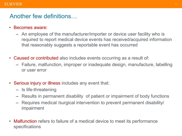 Medical device reporting 27 sep2016 | PDF