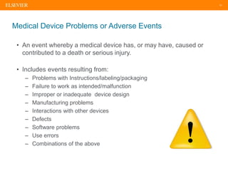 Medical device reporting 27 sep2016 | PDF