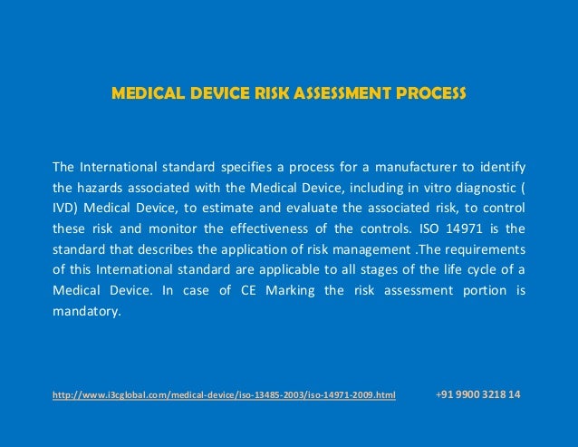 Medical Device Risk Assessment Slide medical-device-risk-assessment-slide