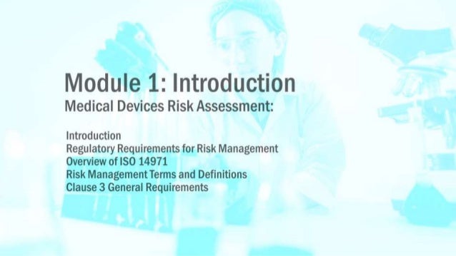 Medical Device Cybersecurity and Risk Assessment, ISO 14971 Training | PPTX