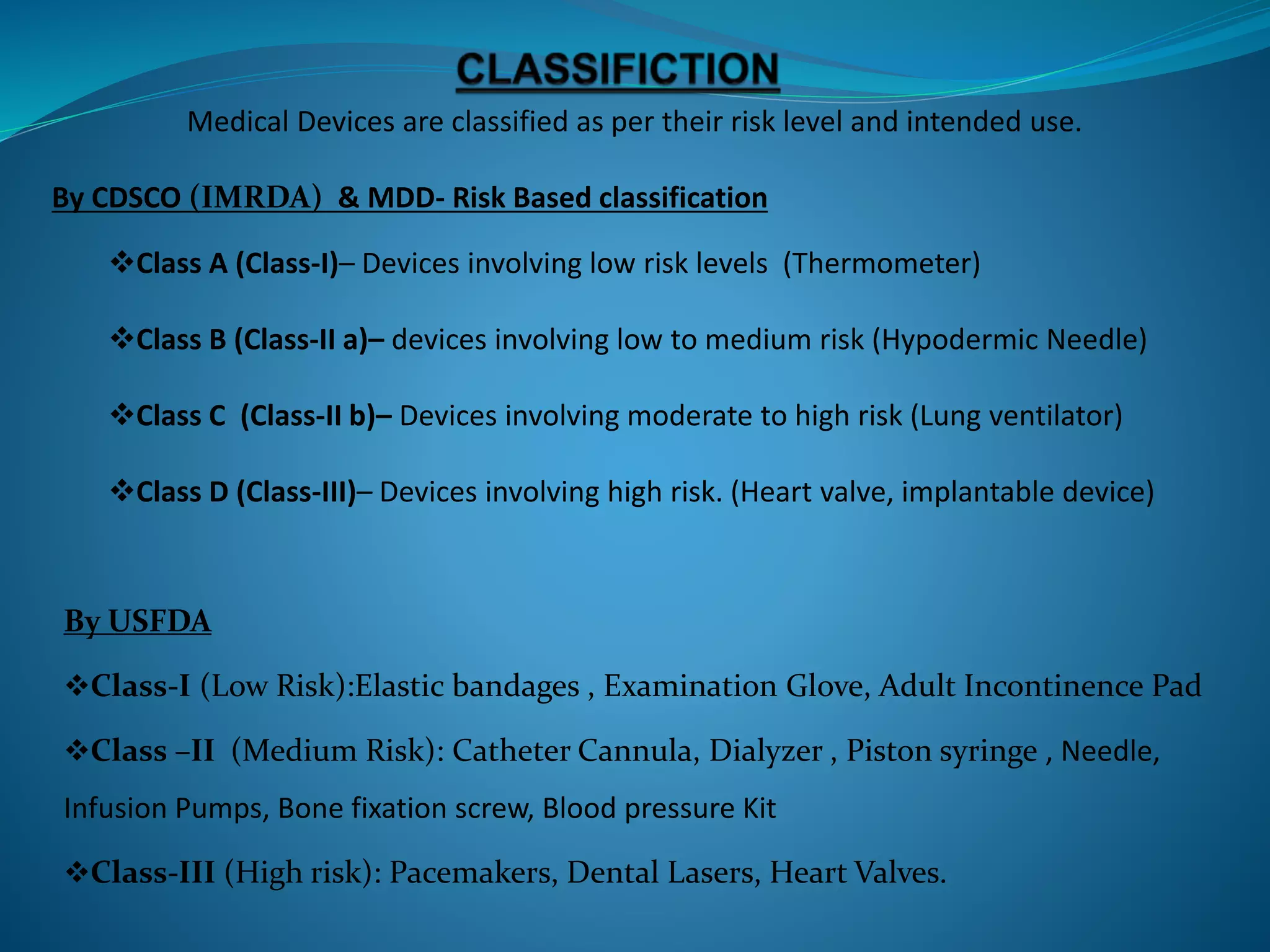 Medical devices | PPTX