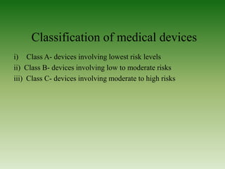 Medical device market (India) | PPTX