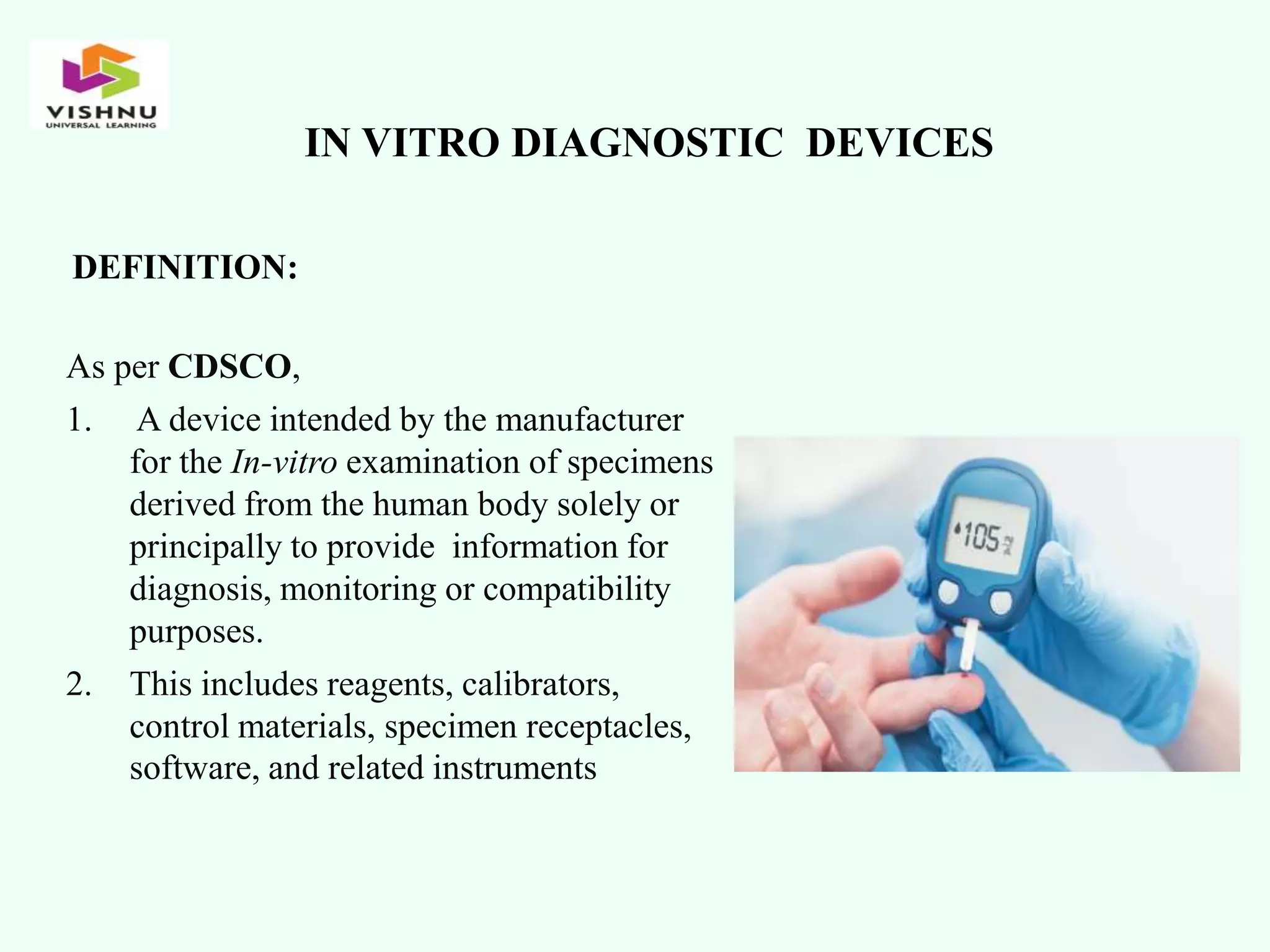 Medical devices and IVD'S | PPTX