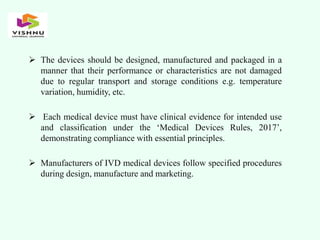 Medical devices and IVD'S | PPTX