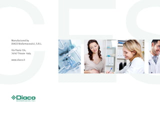 DIACO Medical devices catalogue 2016 | PDF