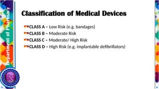 Medical Devices and cGMP Overview Presentation PPT | PPTX