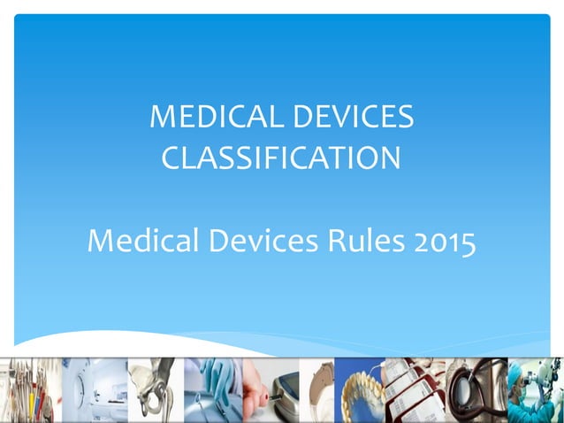 Classification of Medical Devices in Pakistan | PDF