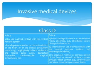 Classification of Medical Devices in Pakistan | PDF