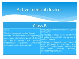Classification of Medical Devices in Pakistan | PDF