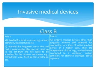 Classification of Medical Devices in Pakistan | PDF