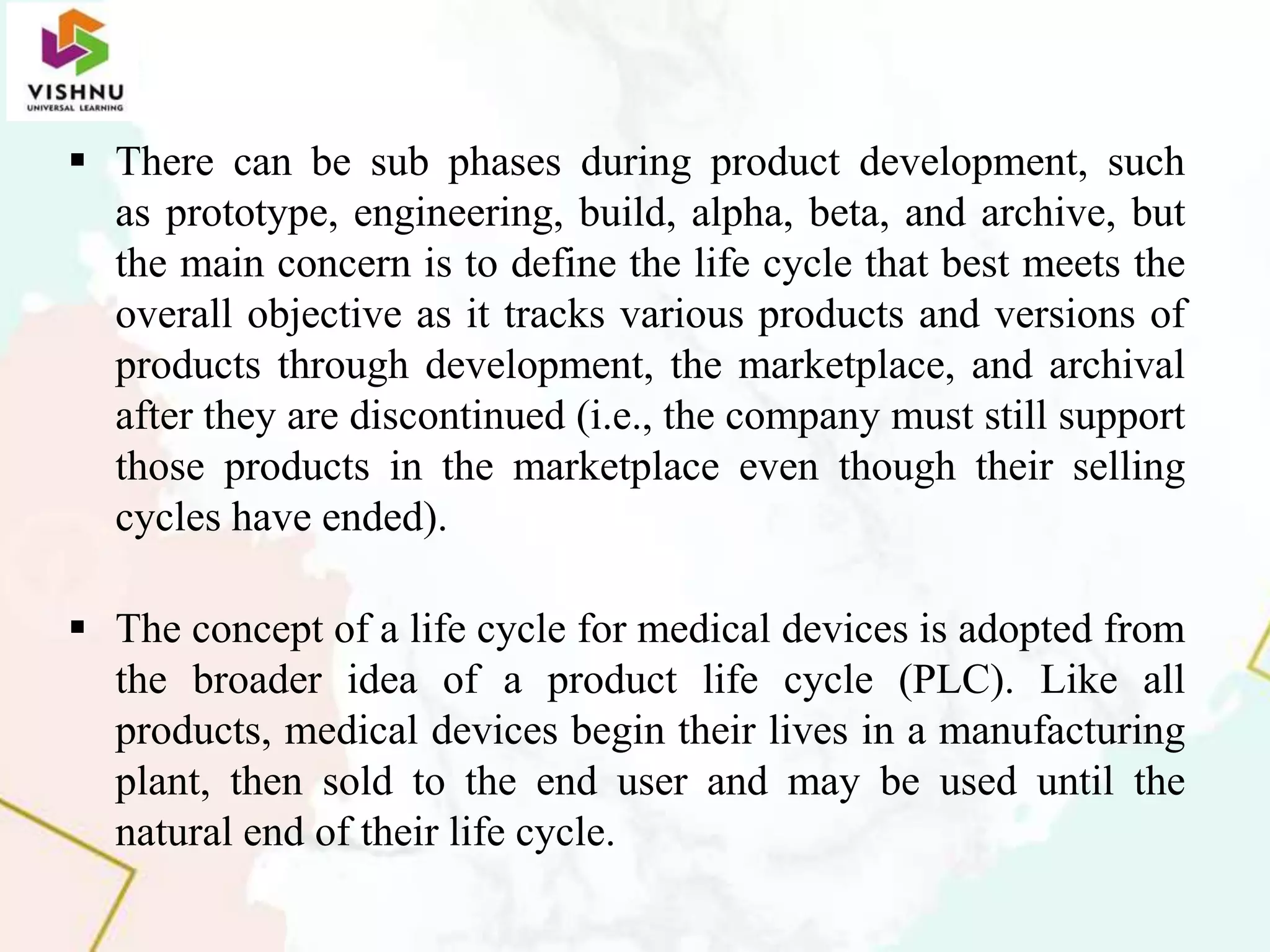 Medical Devices Product Lifecycle | PPTX