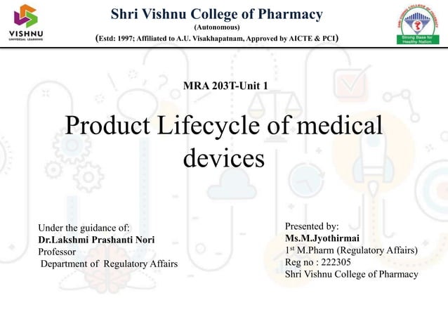 Medical Devices Product Lifecycle | PPTX | Consumer Electronics ...