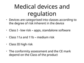 description of Medical devices department of engineering | PPT