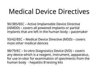 description of Medical devices department of engineering | PPT