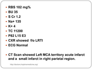 Medical diagnosis case 1 | PPTX
