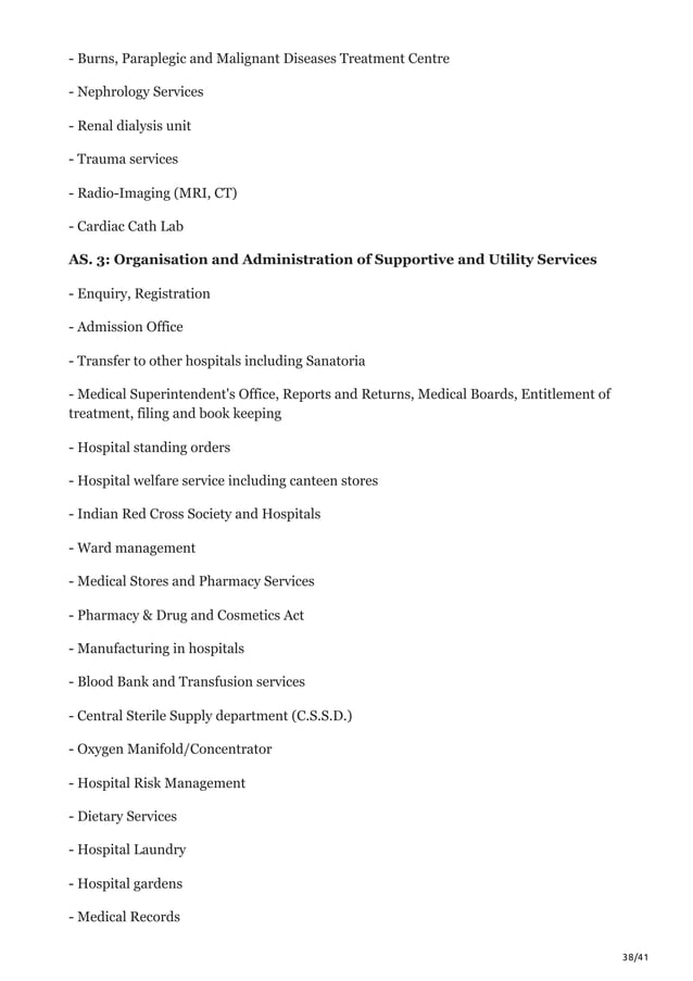 MD Hospital Administration | PDF | Postgraduate Education | College ...