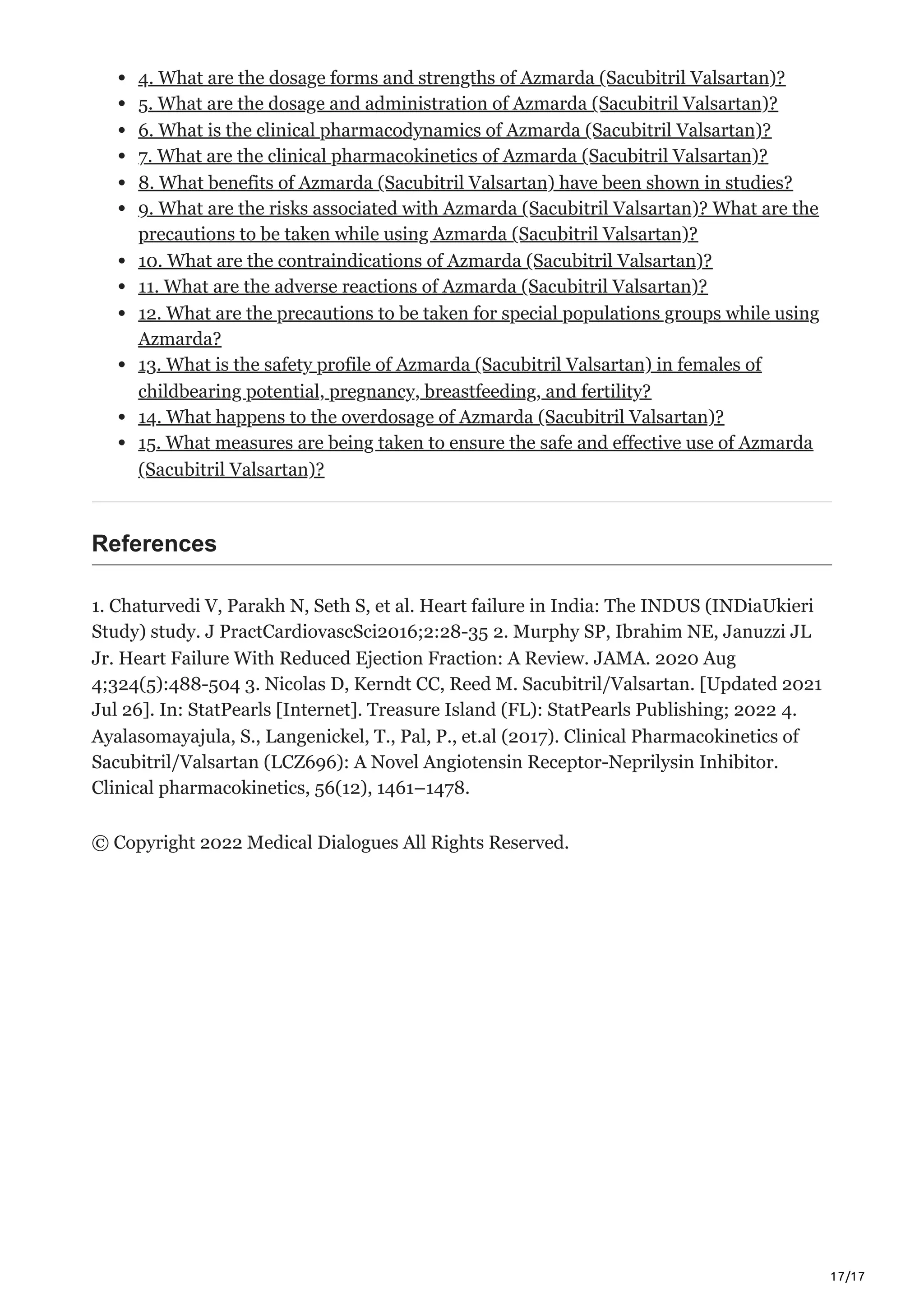 Azmarda: Indication, Composition, Dosage. | PDF
