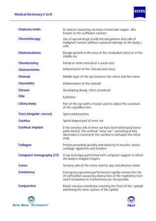 Medical dictionary | PDF