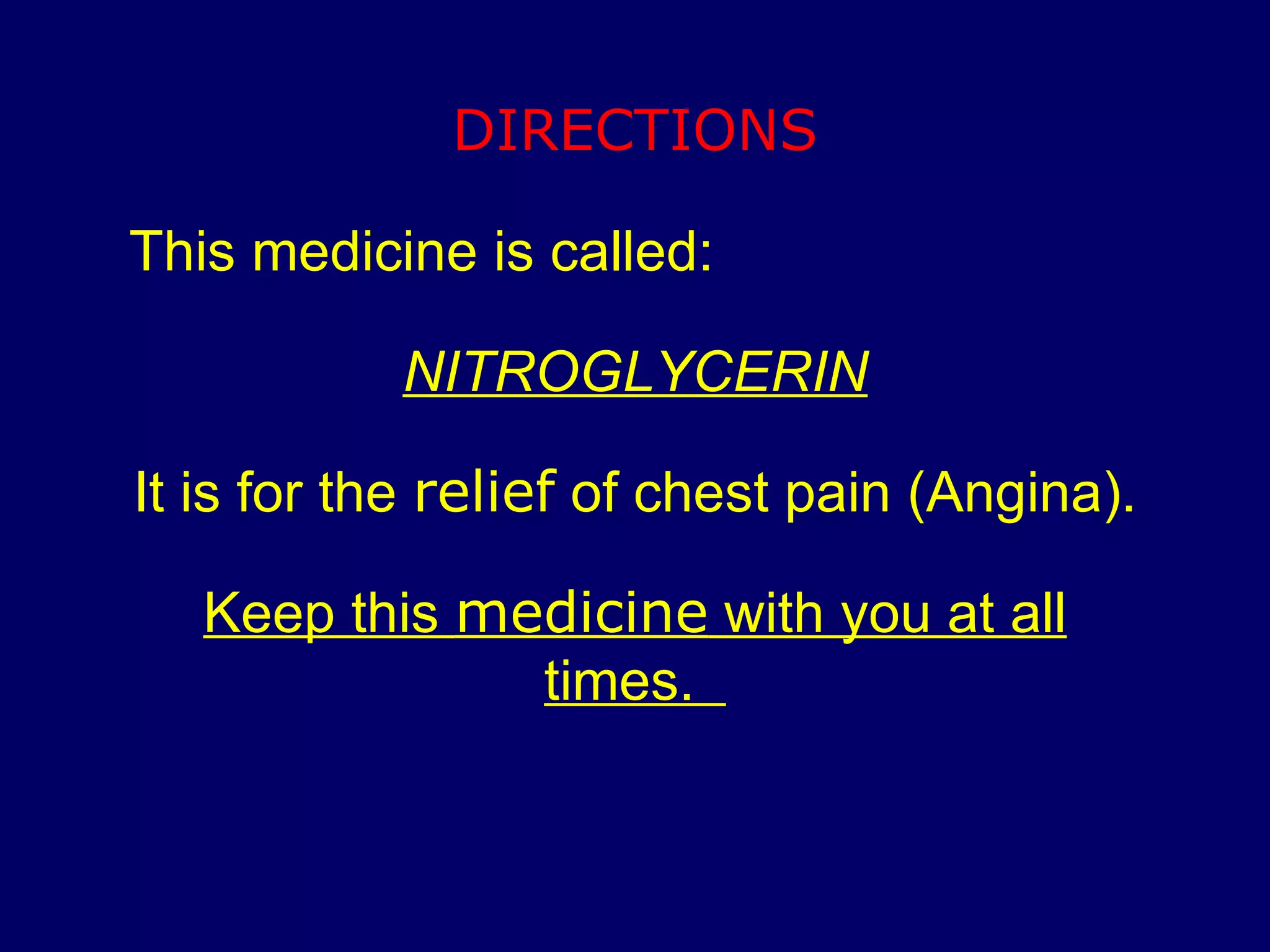 Medical Directions | PPT