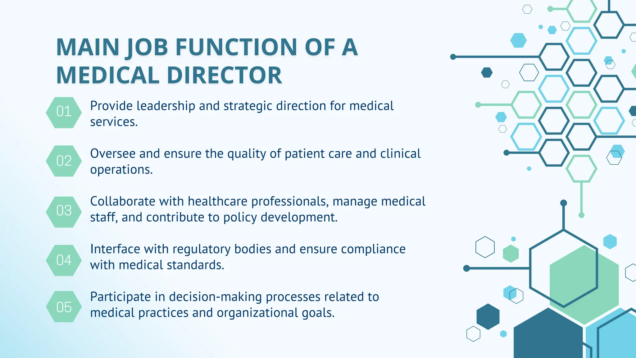 What is A Medical Director and Job Function | PDF