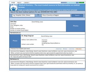 Medical directory | PPT