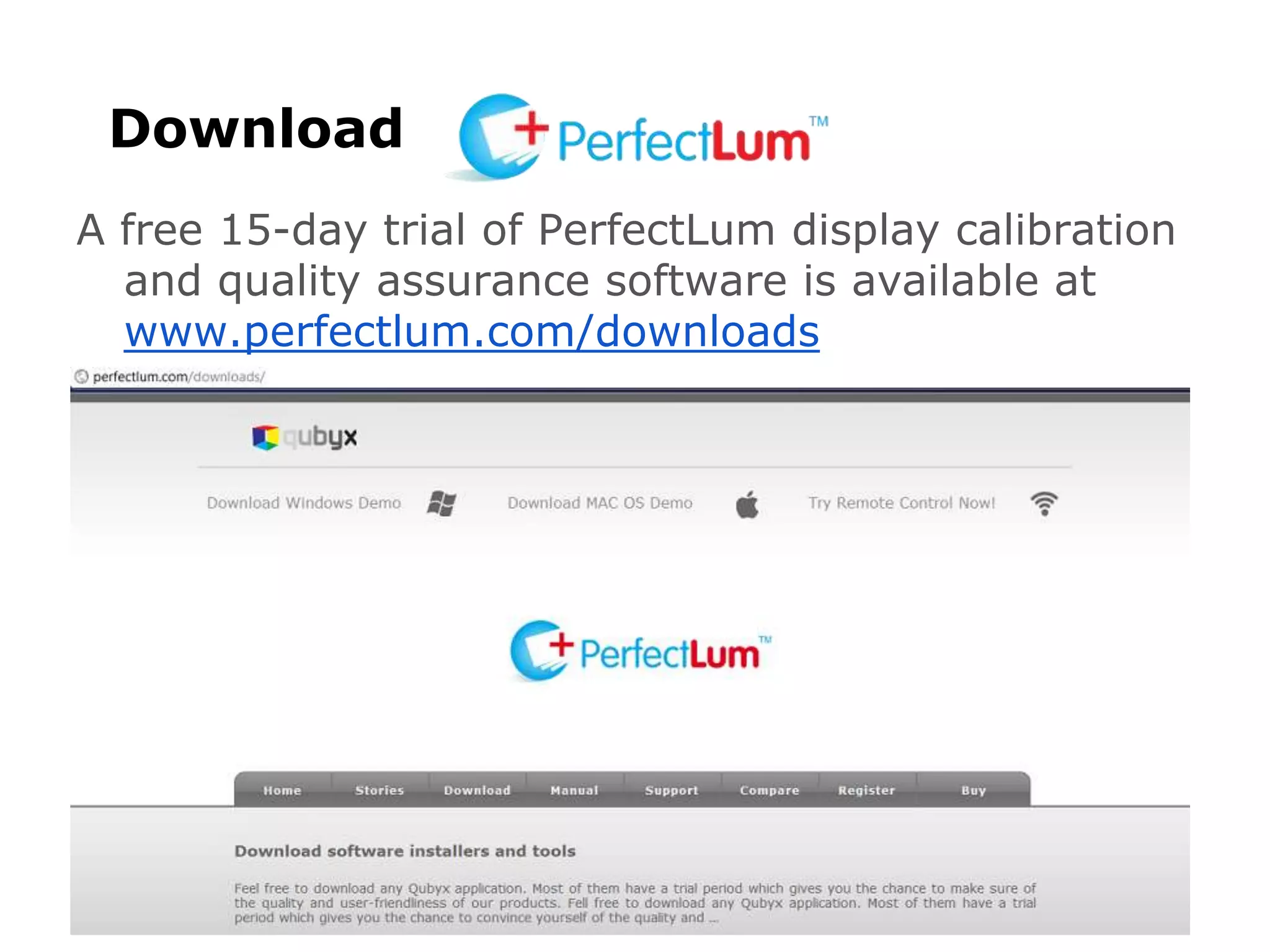 Medical display calibration and qa | PPTX | Computer Peripherals | Computing