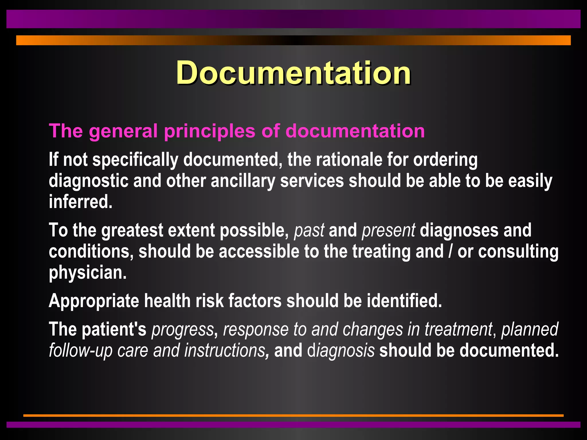 Medical documentation | PPT