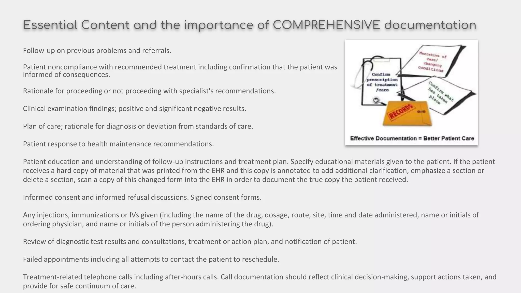 Medical documentation | PPTX