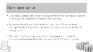 Medical Documentation - Orientation - PGME (23-6-17).pptx