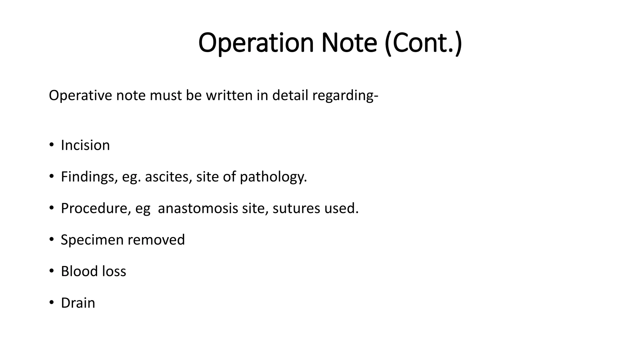 Medical documentation presentation | PPTX