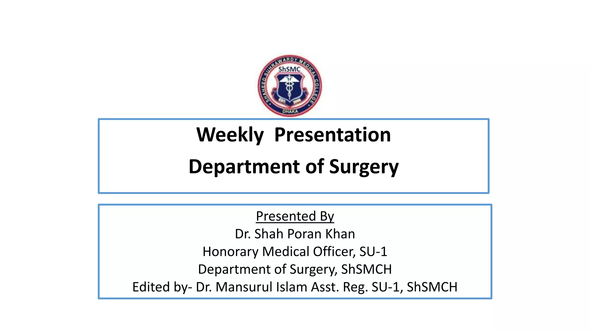 Medical documentation presentation | PPTX