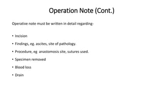 Medical documentation presentation | PPTX