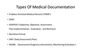 Medical documentation presentation | PPTX