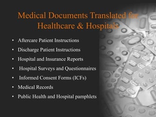 Medical Document Translation: Everything You Need To Know | PPTX