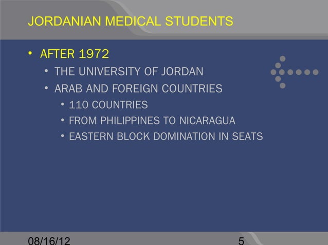 Medical education in jordan | PPT