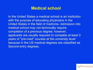Medical education in usa | PPT