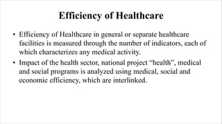 Medical efficiency | PPT