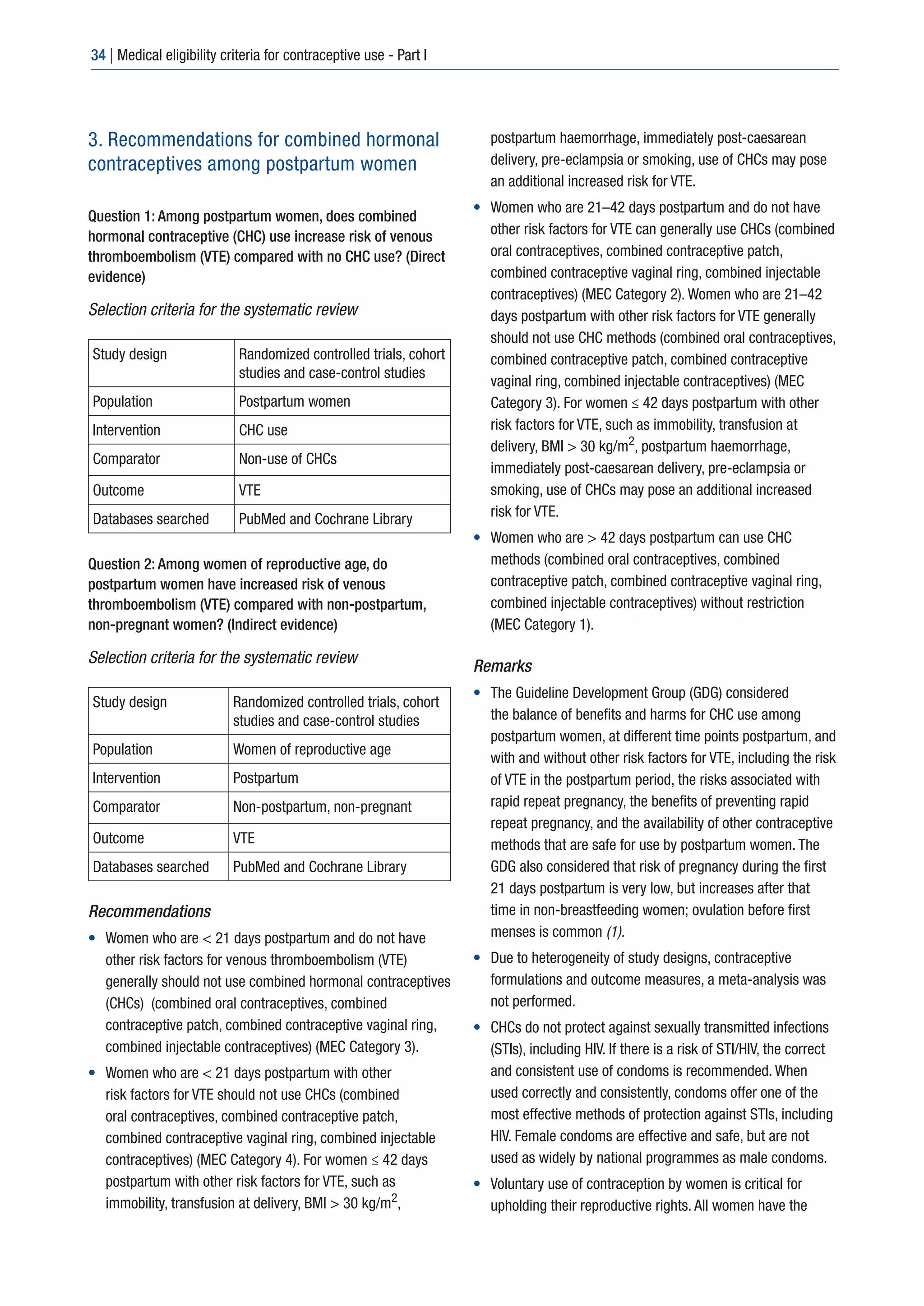 Medical eligibility criteria for contraceptive | PDF