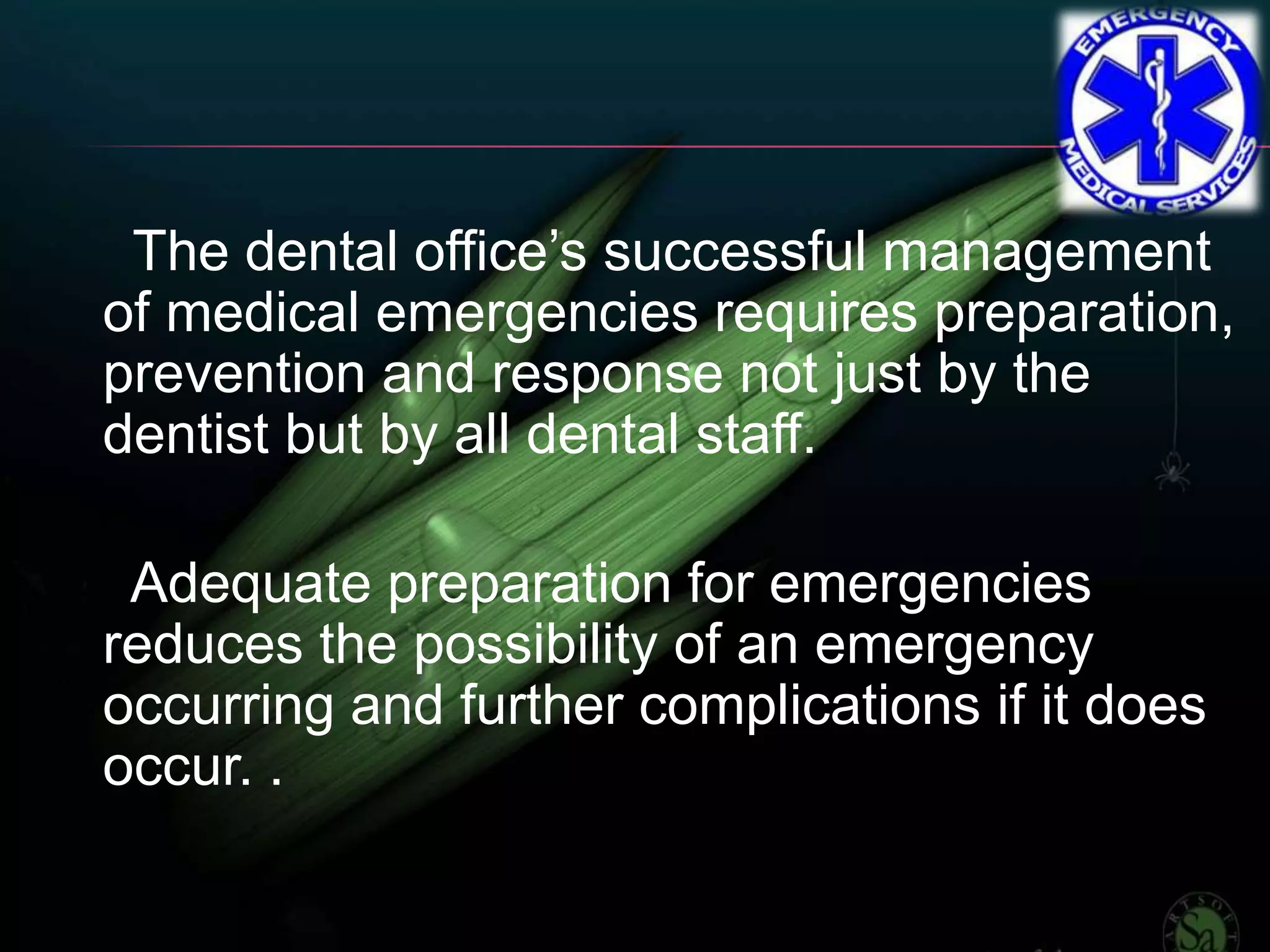 Medical emergencies | PPT