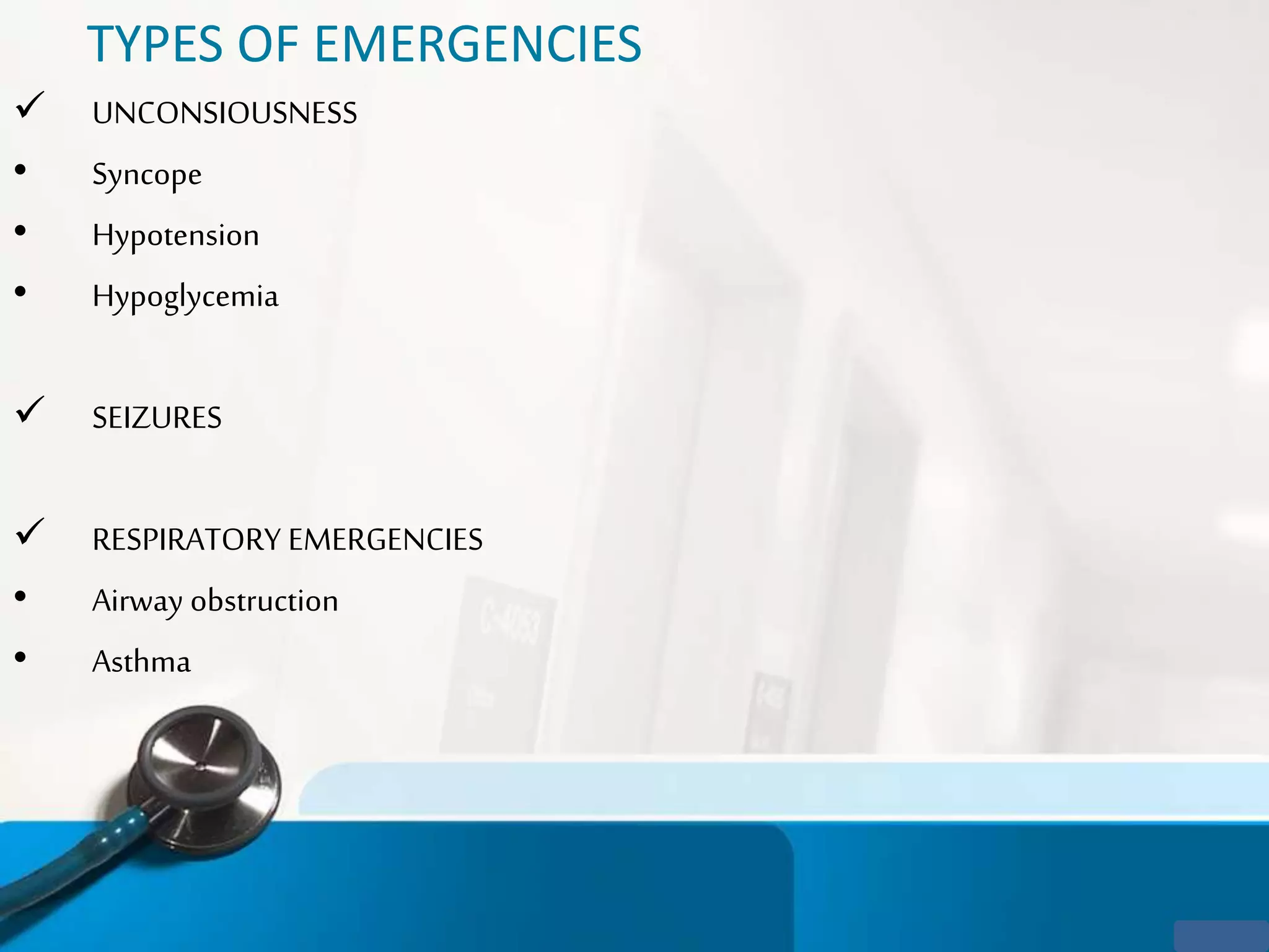 Medical emergencies in Dental office | PPTX