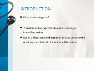 Medical emergencies in Dental office | PPTX