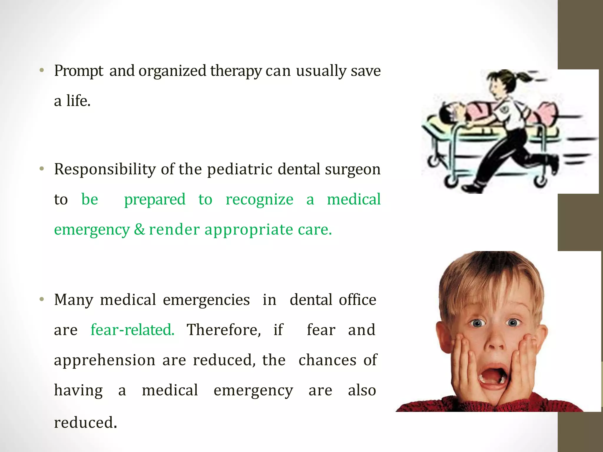 Medical emergencies in Pediatric dentistry | PPTX