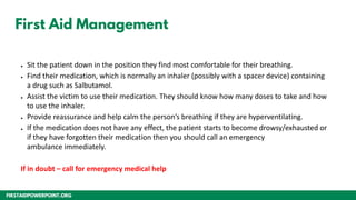 Medical Emergencies - Asthma | PPTX