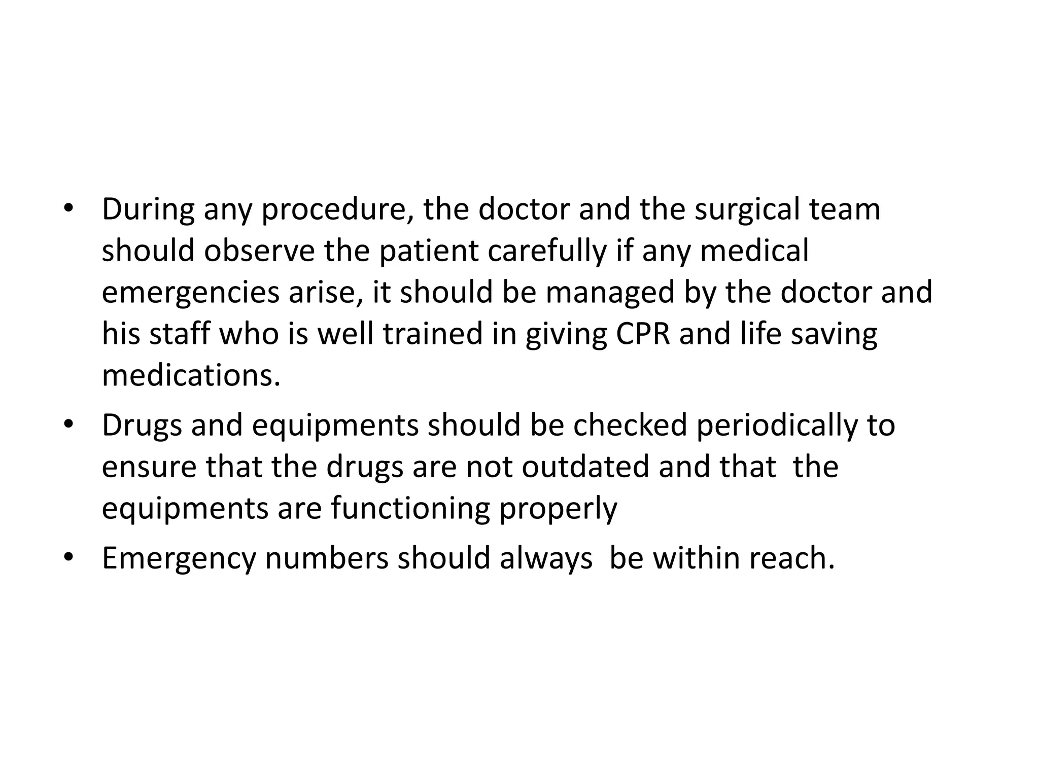 Medical emergencies in a dental clinic | PPTX