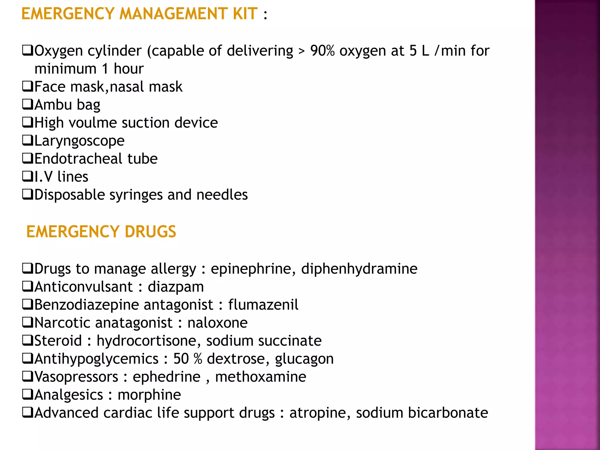 Medical emergencies in pediatric dental practice | PPTX