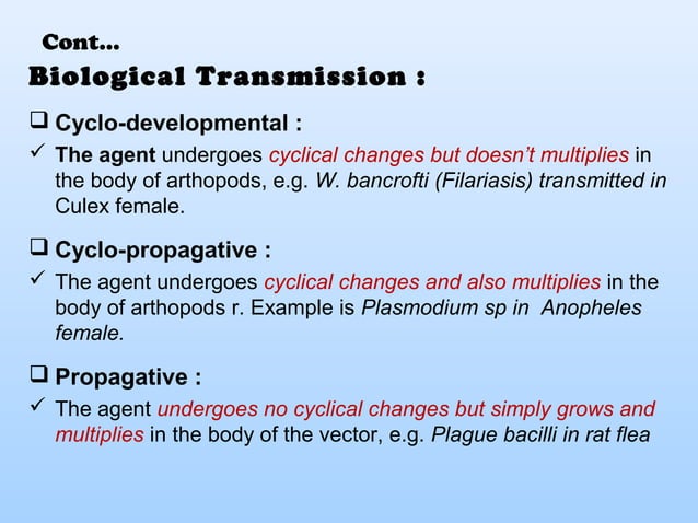 Medical entomology and vector bionomics | PPT